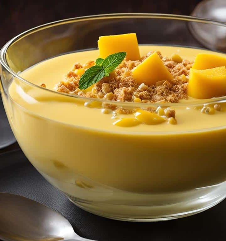 Easy Homemade Mango Pudding Recipe