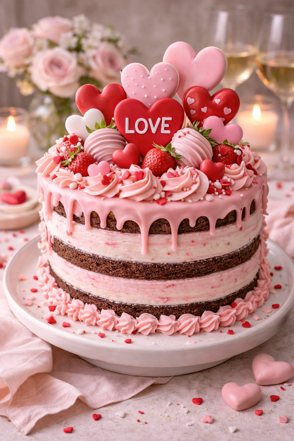 Cake Inspirations For Valentine's Day