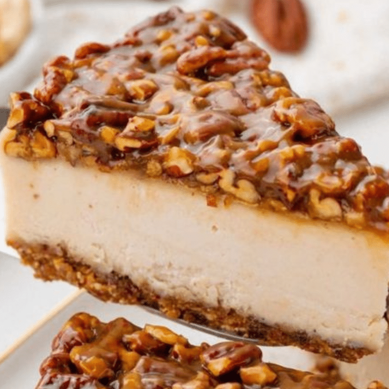 Decadent Caramel Pecan Cheesecake Recipe