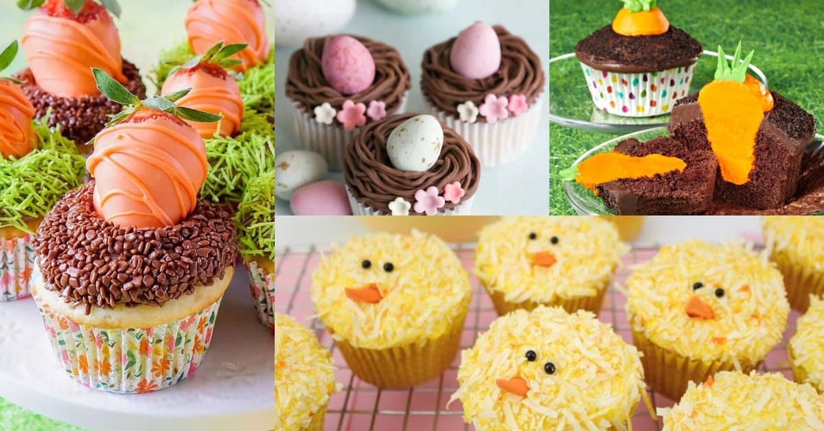15+ Easter Cupcake Ideas- A Sweet Temptation