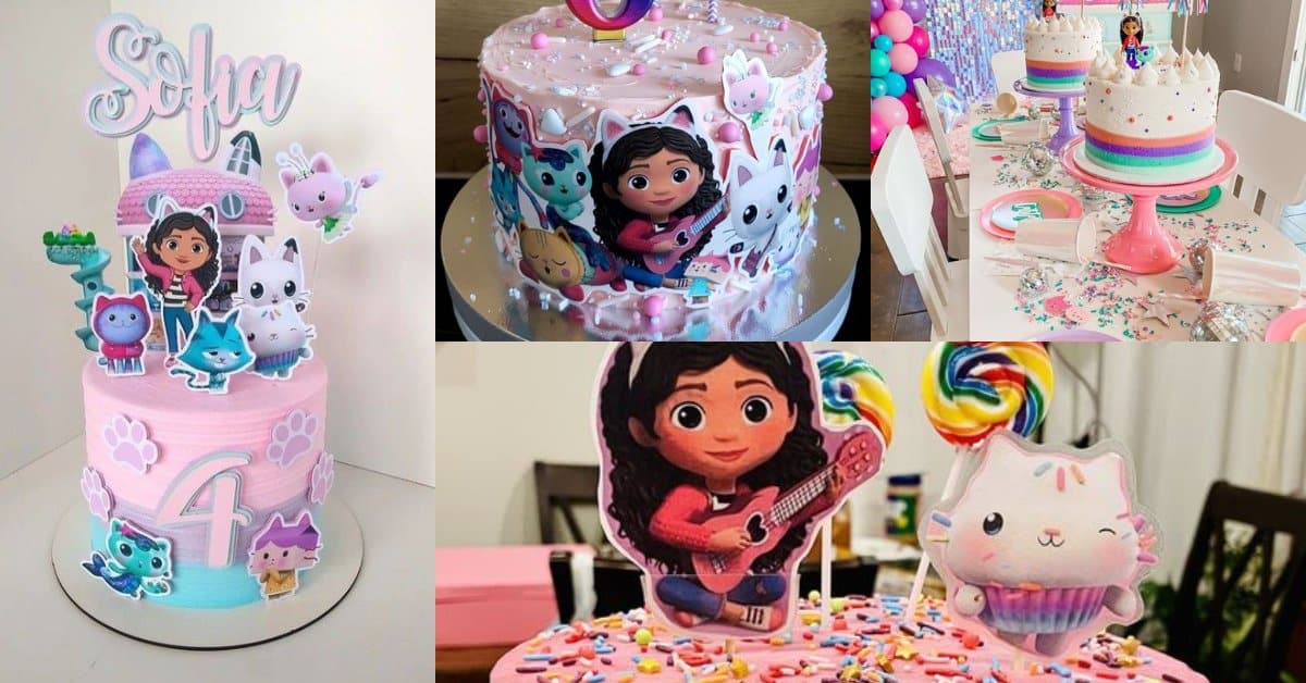 Gabby's Dollhouse Cakes Ideas