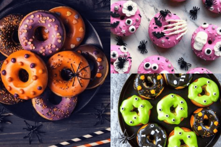 Original Halloween Decorated Donuts: Spooky And Delicious Ideas