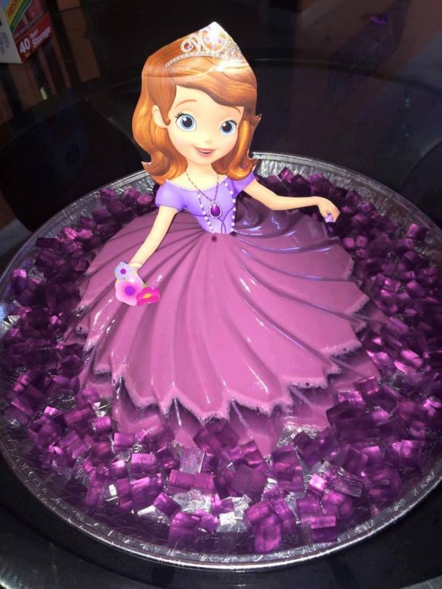Princess Cakes Made With Gelatin
