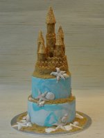 15+ Amazing Sandcastle Cake