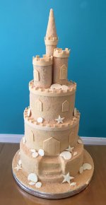 15+ Amazing Sandcastle Cake