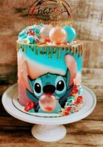 15+ Stunning Stich-themed Cakes